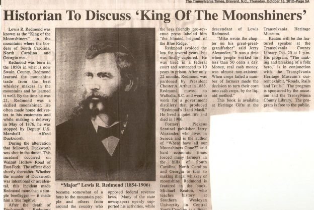 Льюис Редмонд — «Робин Гуд самогонщиков», за которого стоит поднять ...